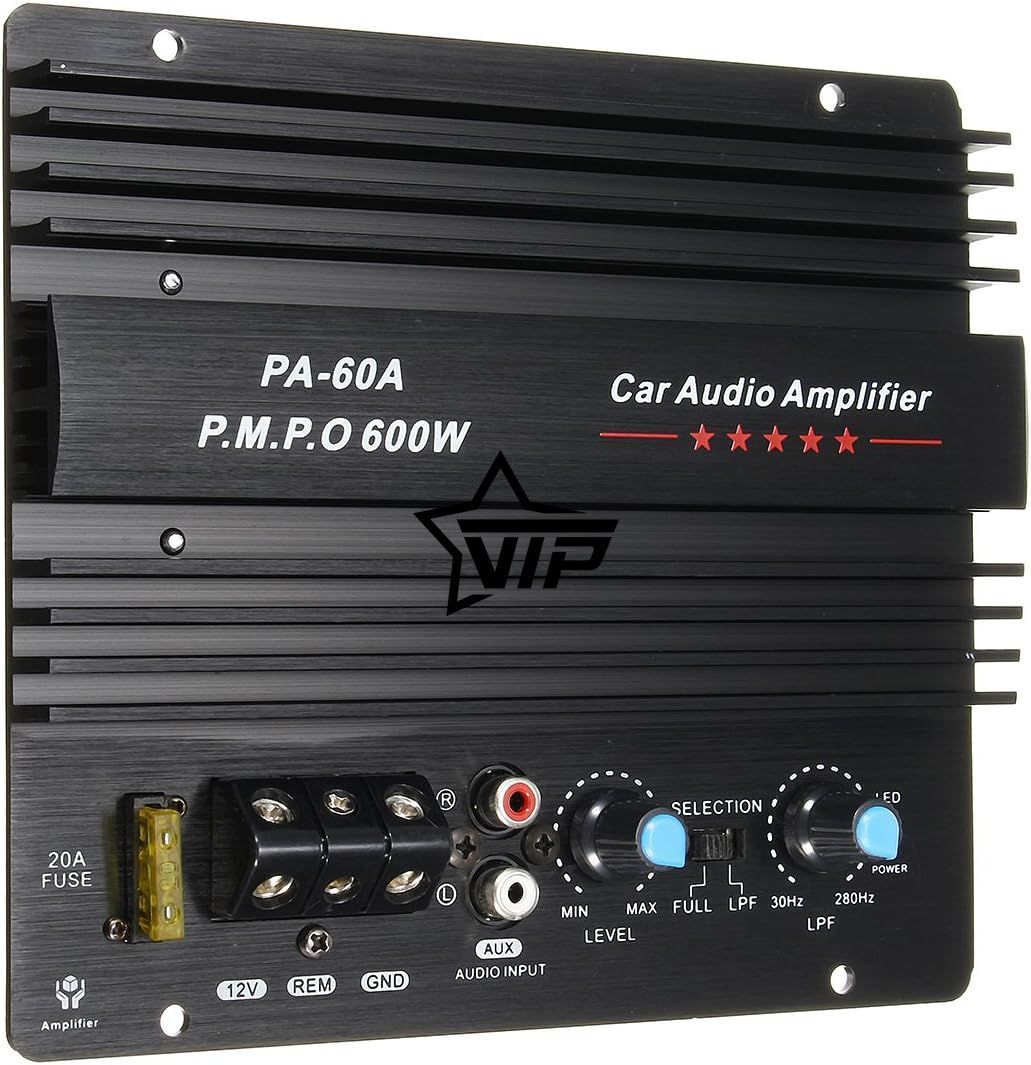 Підсилювач PA-60A, що вбудовується для активного сабвуфера (100W / 600W ...